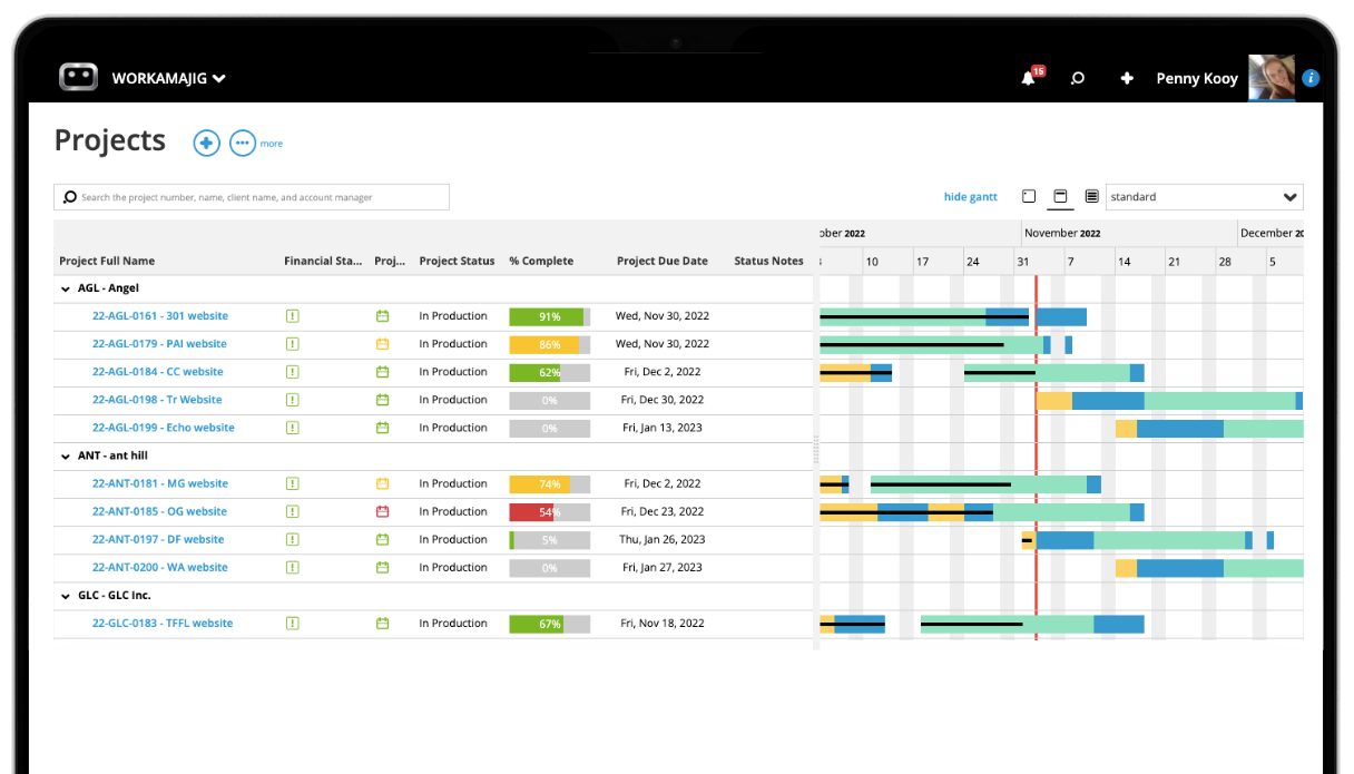 Request a Demo from Workamajig